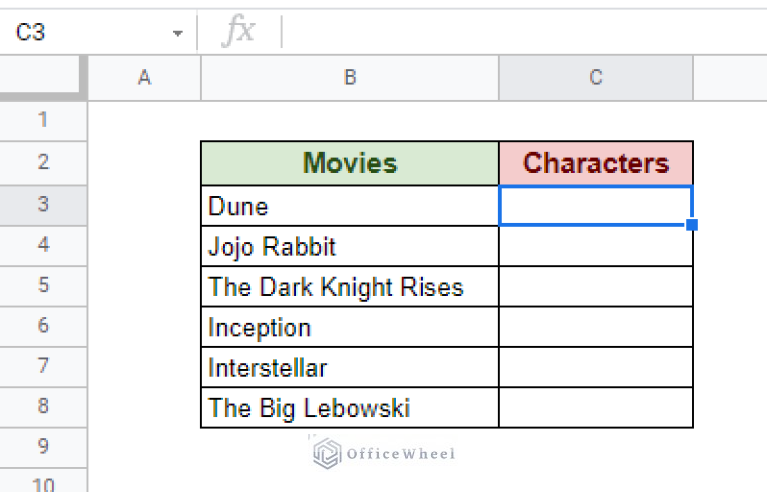 Character Count in Google Sheets (An Easy Guide) - OfficeWheel