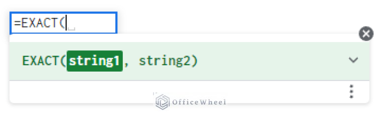 How to Compare Text in Google Sheets (3 Easy Ways) - OfficeWheel