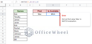 Find Value in a Range in Google Sheets (3 Easy Ways)