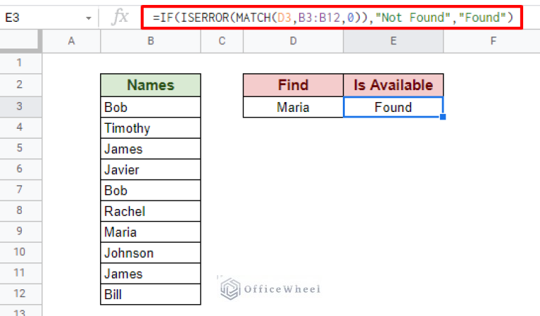 Find Value In A Range In Google Sheets 3 Easy Ways 