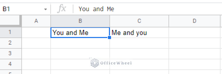 How to Compare Text in Google Sheets (3 Easy Ways) - OfficeWheel
