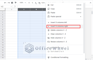 How to Have More than 26 Columns in Google Sheets - OfficeWheel