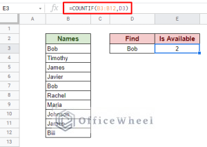 Find Value in a Range in Google Sheets (3 Easy Ways)