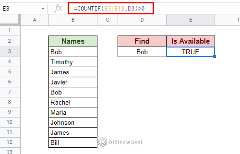 Find Value in a Range in Google Sheets (3 Easy Ways)