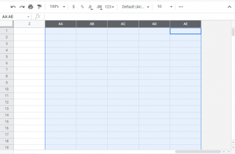 How to Have More than 26 Columns in Google Sheets - OfficeWheel