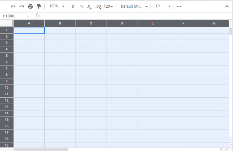 How to Have More than 26 Columns in Google Sheets - OfficeWheel