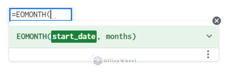 How to Use the EOMONTH Function in Google Sheets (An Easy Guide) - OfficeWheel