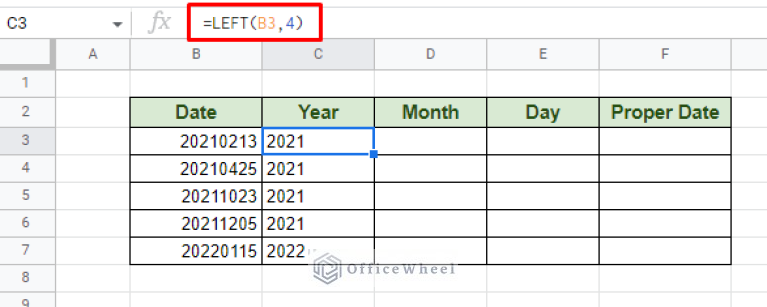 How to Convert Text to Date in Google Sheets (3 Easy Ways) - OfficeWheel