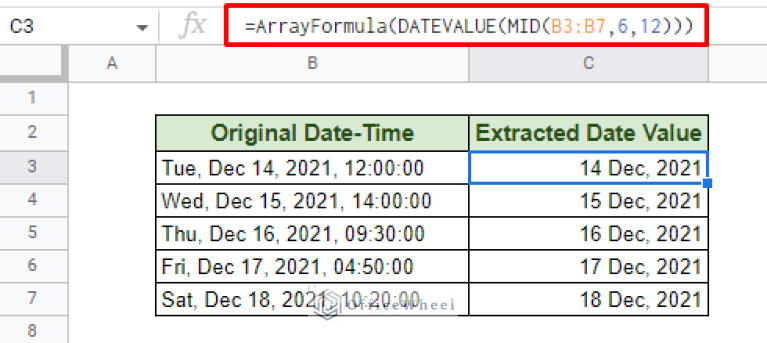 How to Use the DATEVALUE Function in Google Sheets (An Easy Guide) - OfficeWheel