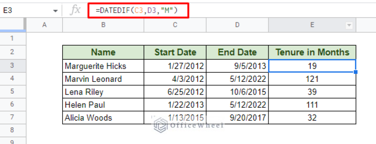How to Subtract Months from Date in Google Sheets (3 Easy Ways ...