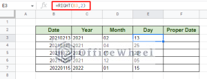 How to Convert Text to Date in Google Sheets (3 Easy Ways) - OfficeWheel