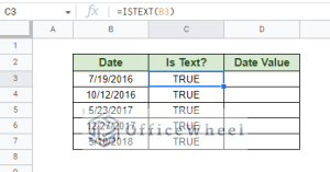 How to Convert Text to Date in Google Sheets (3 Easy Ways) - OfficeWheel