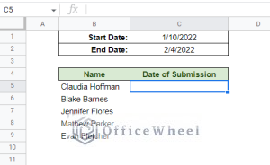 How to Apply a Date Picker in Google Sheets (An Easy Guide) - OfficeWheel