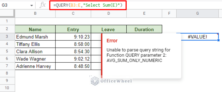 How to Sum a Duration of Time in Google Sheets (An Easy Guide ...