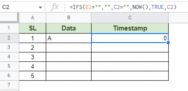 How to Insert a Timestamp in Google Sheets (An Easy Guide) - OfficeWheel