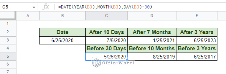 How to Use the DATE function in Google Sheets (An Easy Guide) - OfficeWheel