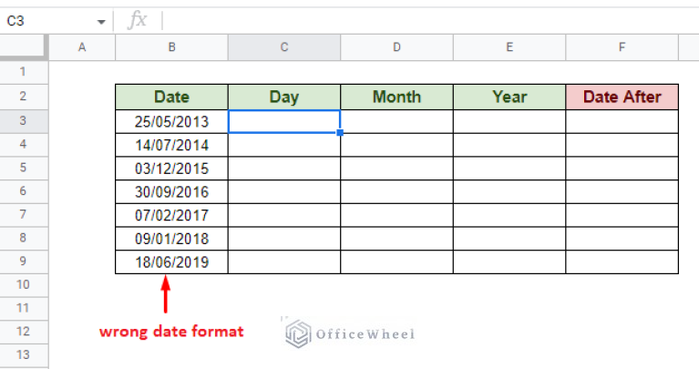 How To Format Date With Formula In Google Sheets 3 Easy Ways OfficeWheel