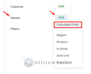 How to Apply and Work with a Calculated Field of a Google Sheets Pivot ...