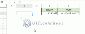 How to Insert a Timestamp in Google Sheets (An Easy Guide) - OfficeWheel