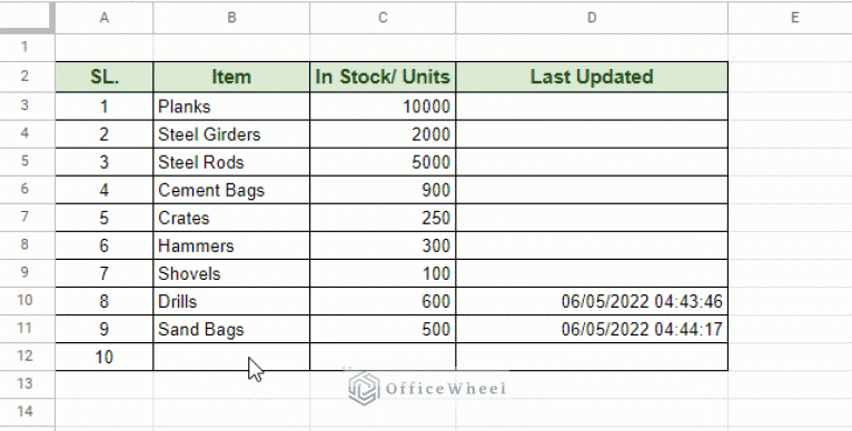 Autofill Date when a Cell is Updated in Google Sheets (3 Easy Ways ...
