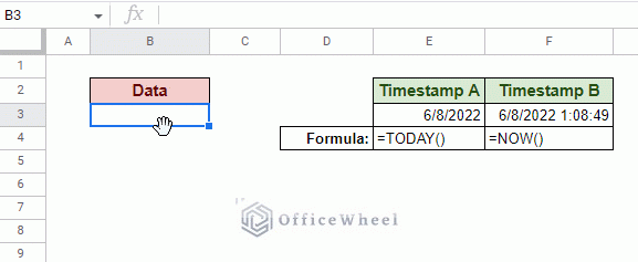 Generate Automatic Date In Google Sheets 3 Easy Ways OfficeWheel