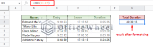 How to Sum a Duration of Time in Google Sheets (An Easy Guide ...
