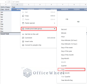 How to Group by Month in a Google Sheets Pivot Table (An Easy Guide) - OfficeWheel