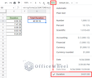 How to Sum a Duration of Time in Google Sheets (An Easy Guide ...