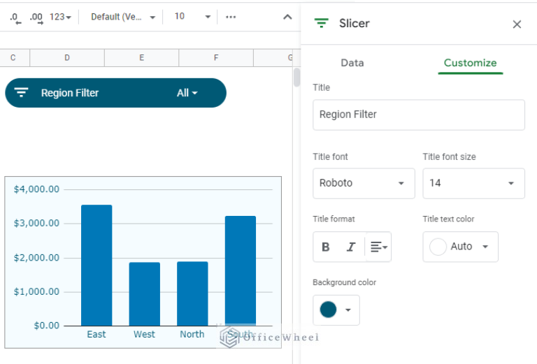 Google Sheets Slicer Tutorial - OfficeWheel