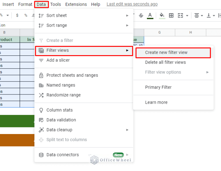 Google Sheets: Slicer VS Filter (A Comprehensive Guide) - OfficeWheel