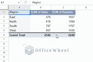 How to Refresh a Pivot Table in Google Sheets (3 Ways) - OfficeWheel