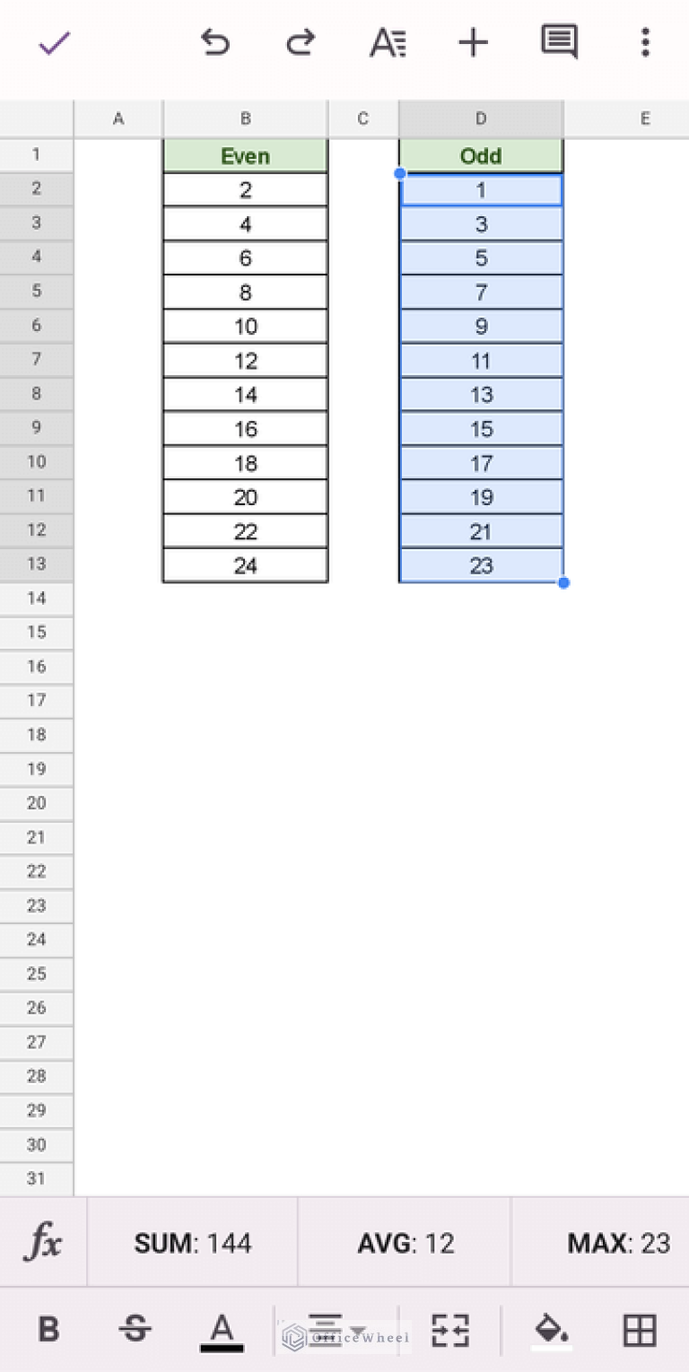 How to Autofill Numbers in Google Sheets (An Easy Guide) - OfficeWheel