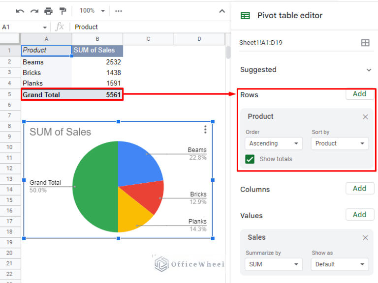 Google Sheets Pivot Table: How to Remove Grand Total or Subtotal ...