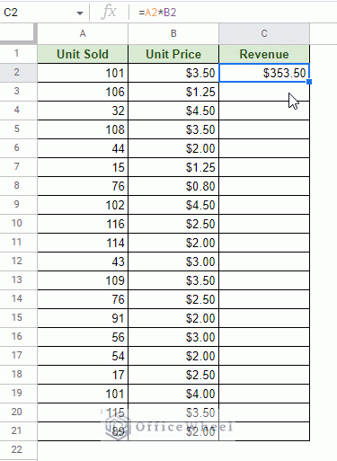 How To Autofill Formula In Google Sheets 3 Easy Ways OfficeWheel