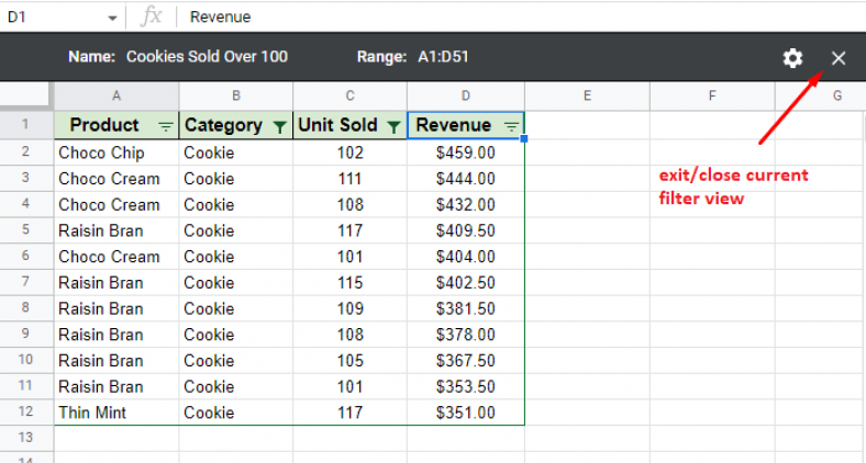 Filter Data Using Filter Views in Google Sheets (An Easy Guide ...