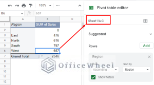 How to Refresh a Pivot Table in Google Sheets (3 Ways) - OfficeWheel
