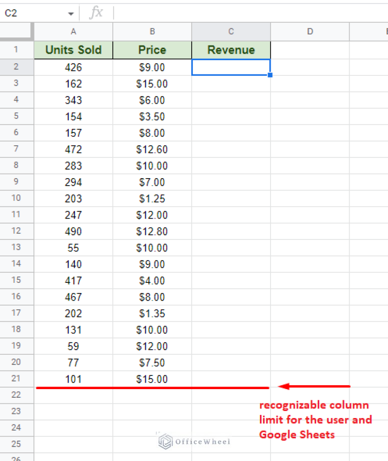 How To Fill Down An Entire Column In Google Sheets 4 Easy Ways OfficeWheel