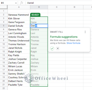 Google Sheets Smart Fill: Recognize and Autocomplete Patterns (A ...