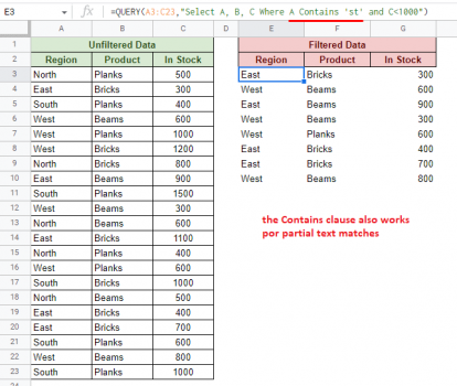 How to Filter with QUERY for Multiple Criteria in Google Sheets (An Easy Guide) - OfficeWheel