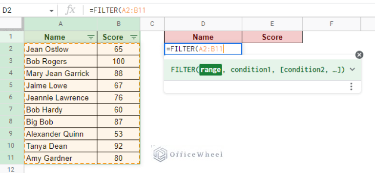 How to Filter by Condition Using a Custom Formula in Google Sheets (3 ...