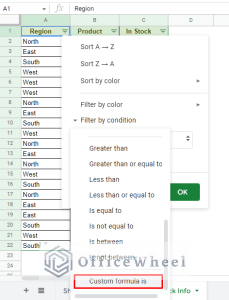 Google Sheets: Filter Data that Contains Text (3 Easy Ways) - OfficeWheel