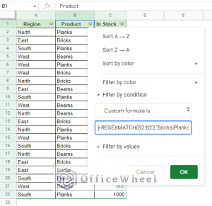 How to Filter for Multiple Conditions in Google Sheets (2 Easy Ways)
