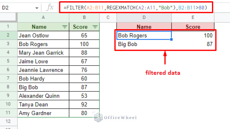 How to Filter by Condition Using a Custom Formula in Google Sheets (3 Easy Examples)