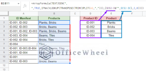 How to Substitute Multiple Values in Google Sheets (An Easy Guide) - OfficeWheel