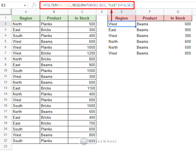Google Sheets: Filter Data that Contains Text (3 Easy Ways) - OfficeWheel