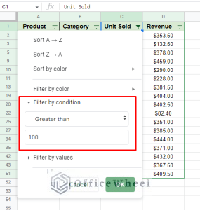 Google Sheets: Filter for Multiple Criteria with Formula (2 Easy Ways ...