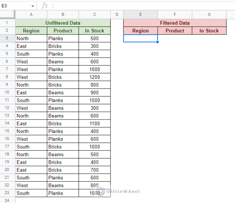 How to Filter with QUERY for Multiple Criteria in Google Sheets (An ...