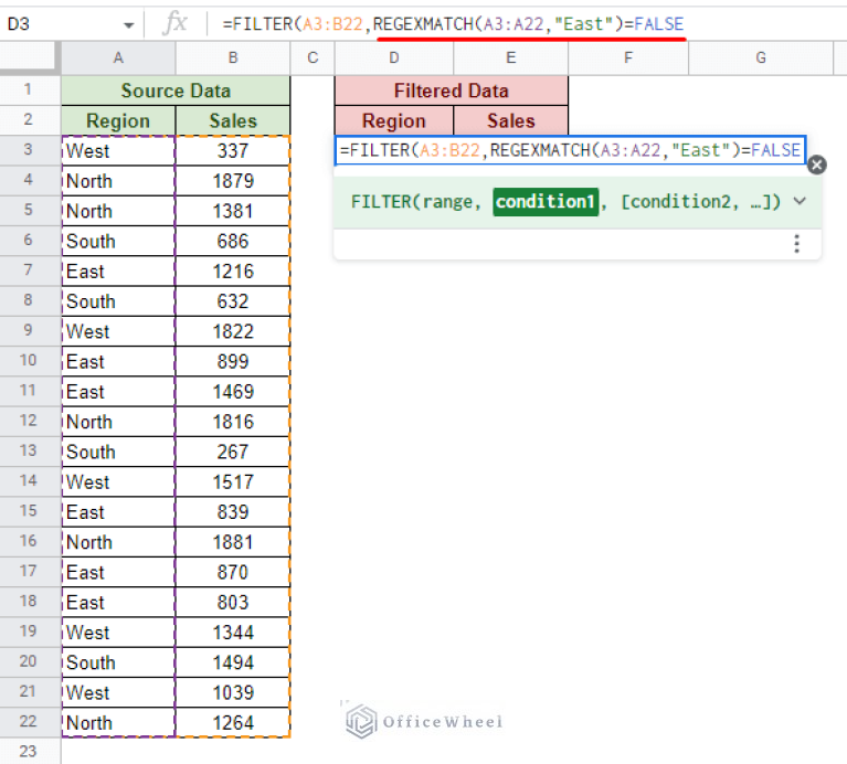 Google Sheets: The FILTER Function (A Comprehensive Guide)