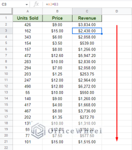 How to Fill Down an Entire Column in Google Sheets (4 Easy Ways ...