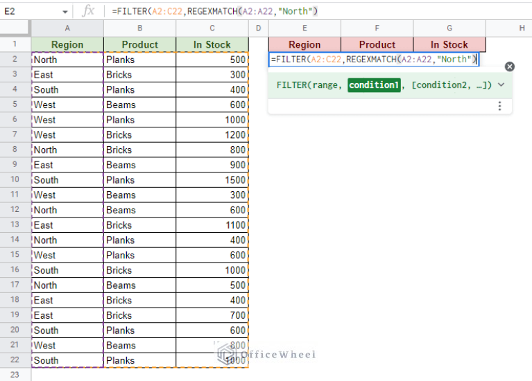 Google Sheets: Filter Data that Contains Text (3 Easy Ways) - OfficeWheel